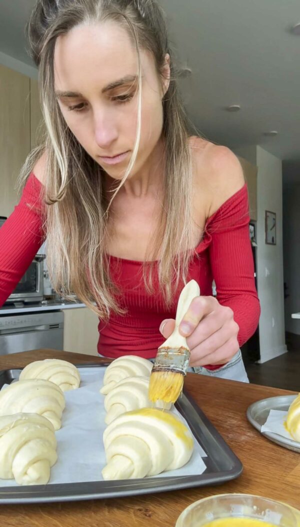 How to Make Sourdough Croissants - Jesha's
