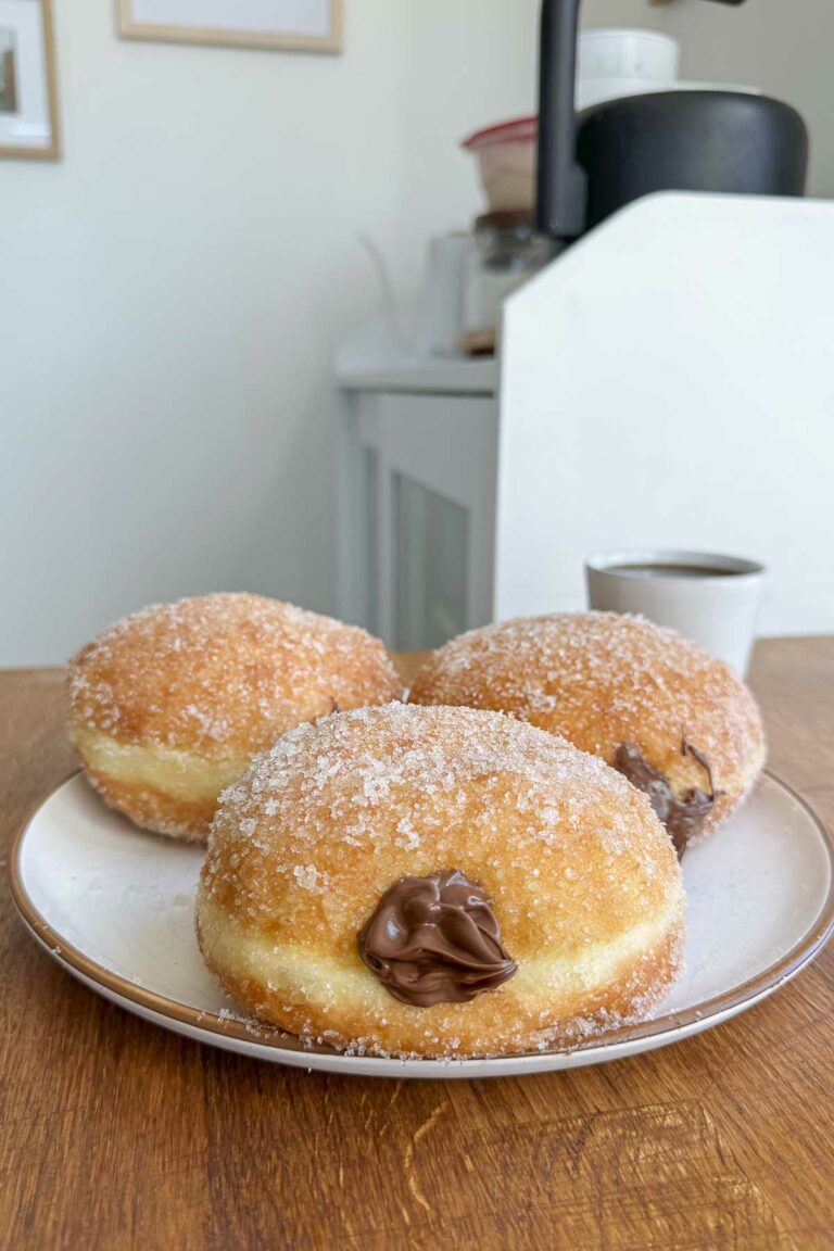 Nutella Sourdough Donuts - Jesha's