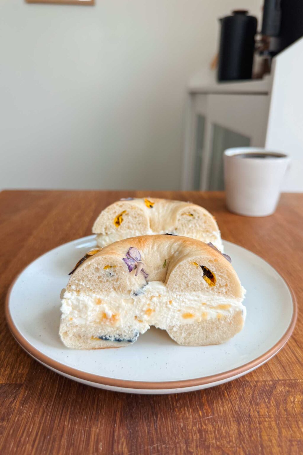 Homemade Flower Bagels Recipe - Jesha's