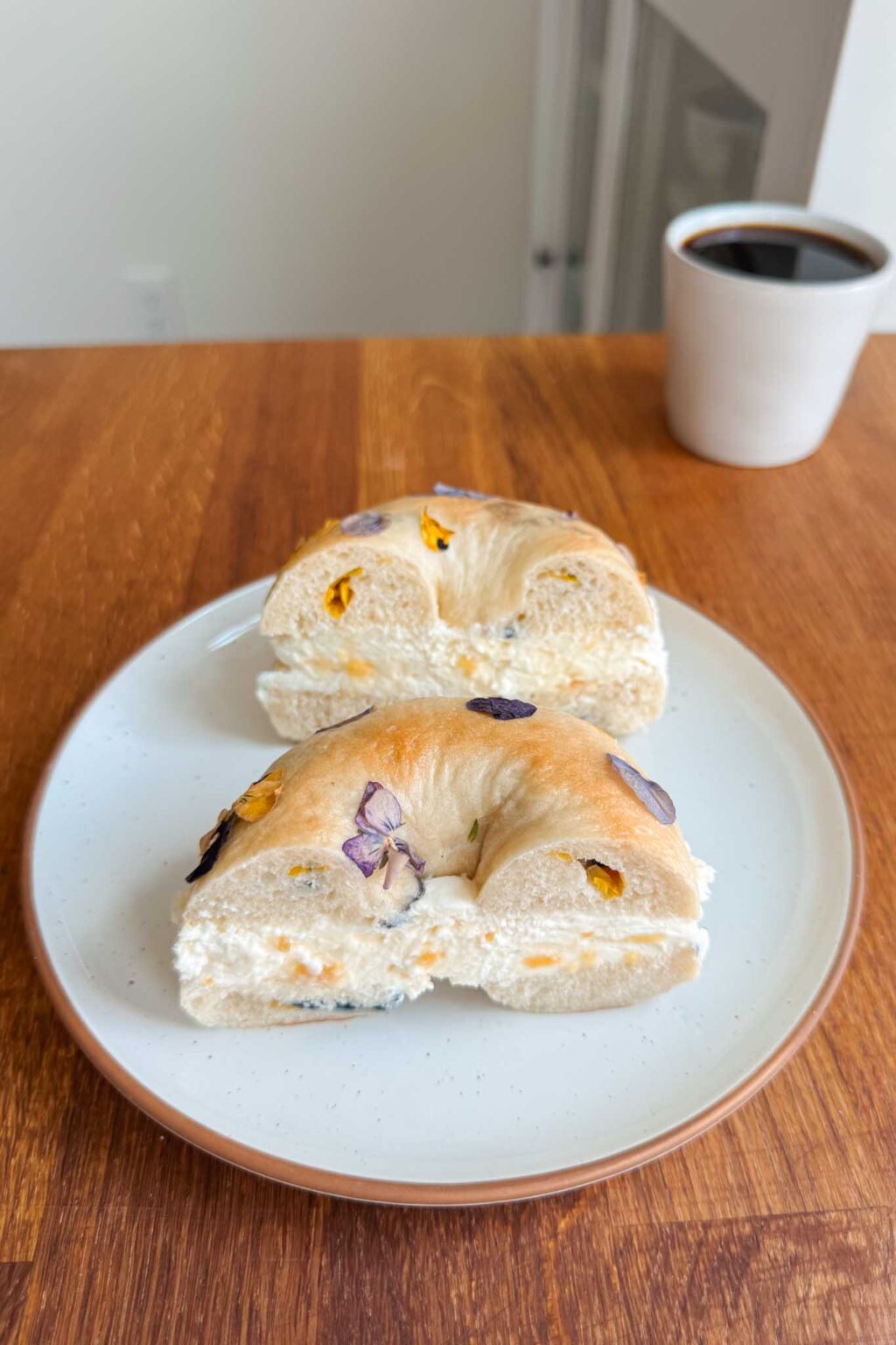 Homemade Flower Bagels Recipe - Jesha's