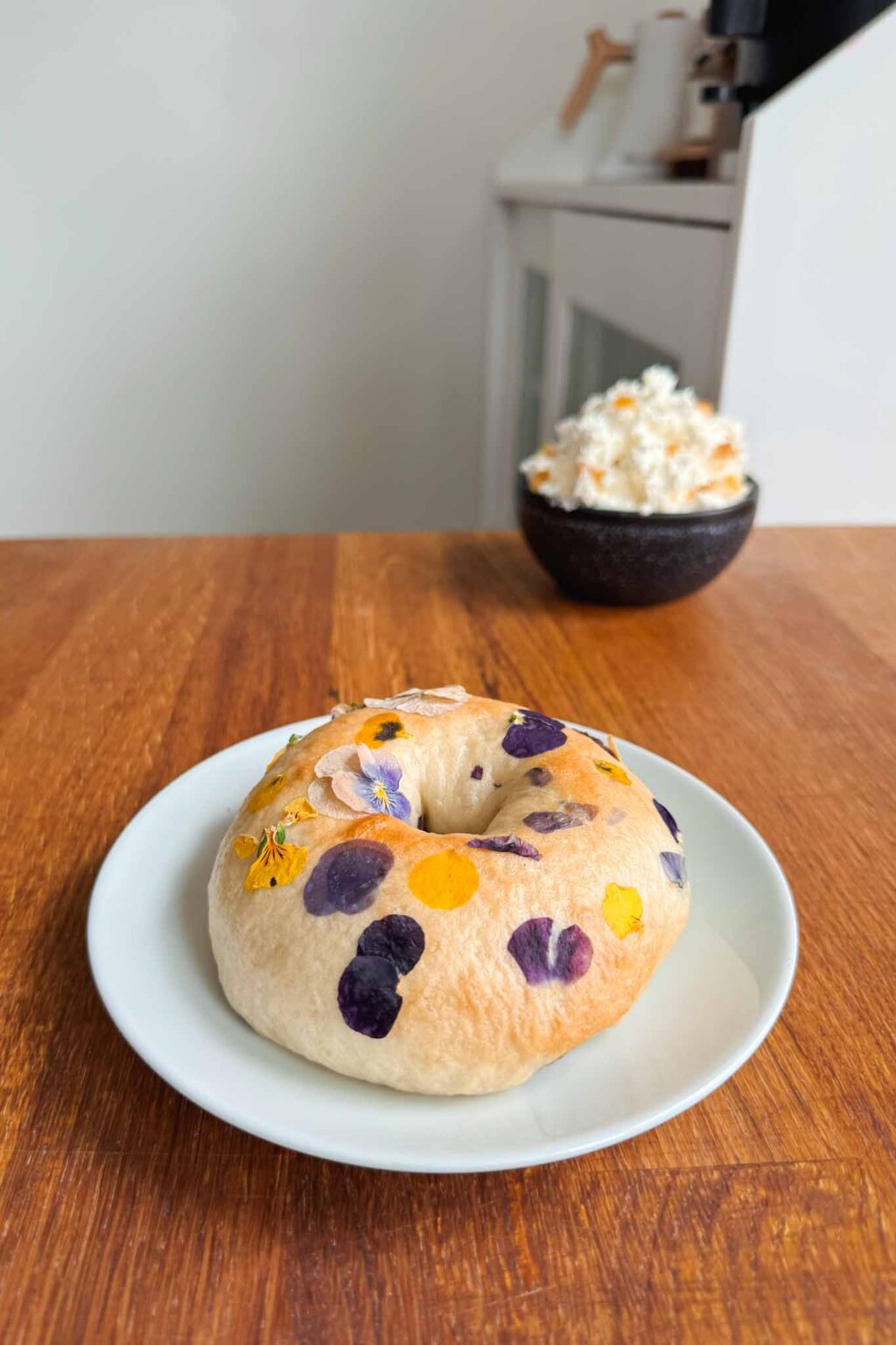 Homemade Flower Bagels Recipe - Jesha's